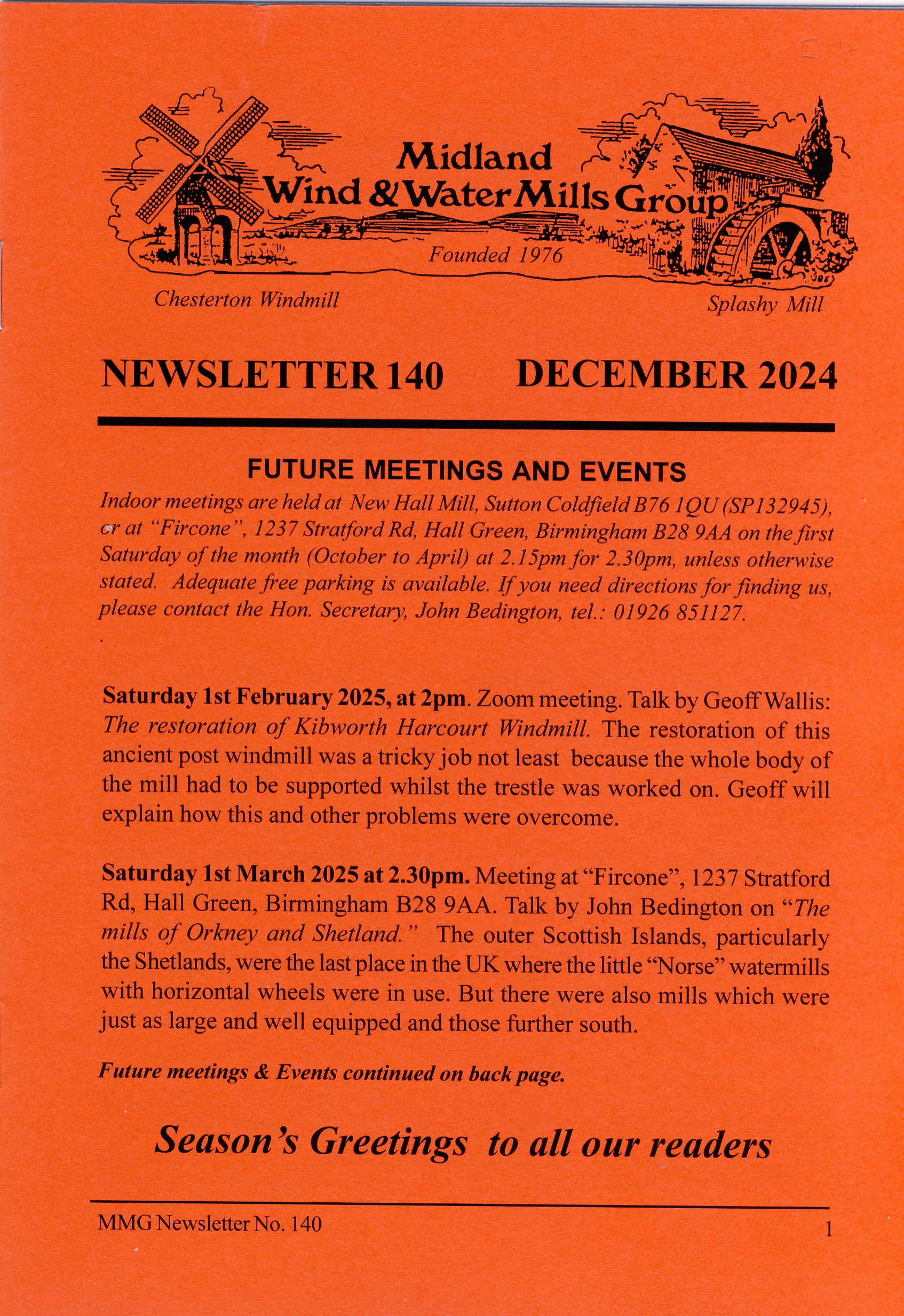 Publications - Midland Mills Group